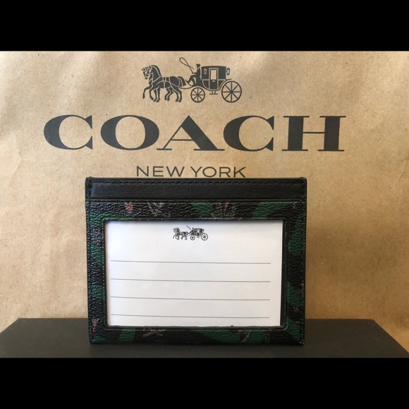 Coach | Bags | Nwt Authentic Coach X Keith Haring Id Card Case | Poshmark